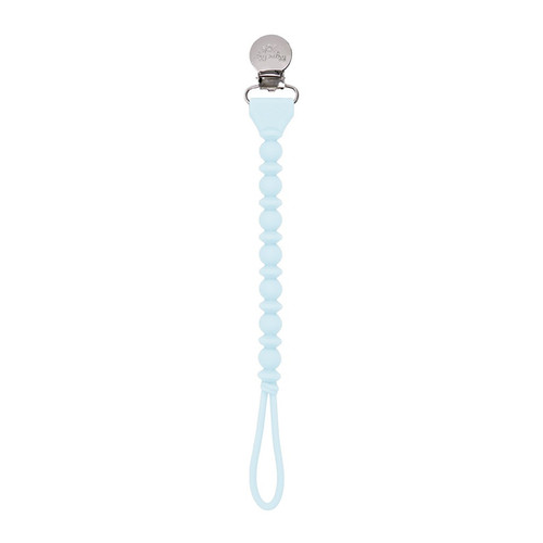 Sweetie Strap™ Pacifier Clip - Sky Blue | BabyButter Custom