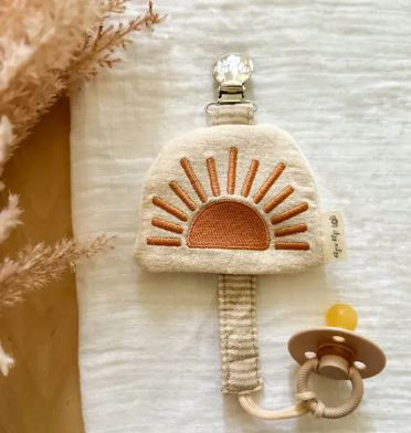 Sun Soothe & Store Pacifier Clip | BabyButter Custom