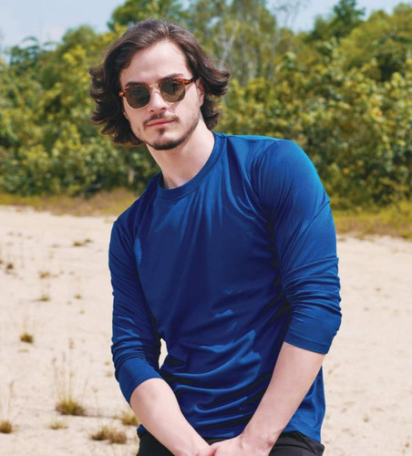 Custom QD54 Long Sleeve Drifit Roundneck T-shirts UNISEX (OS) 160 gsm ...