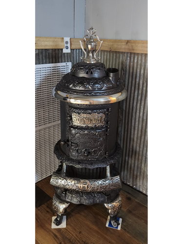 Round Oak 16D wood stove | Flint Hills Stoves