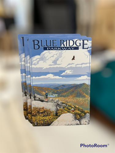 Sharp Top Blue Ridge Parkway-Metal 6x9 Sign | My Site