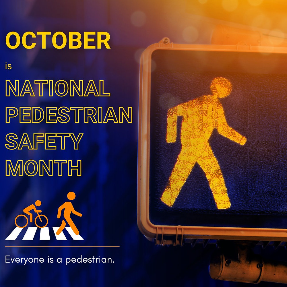 National Pedestrian Safety Month