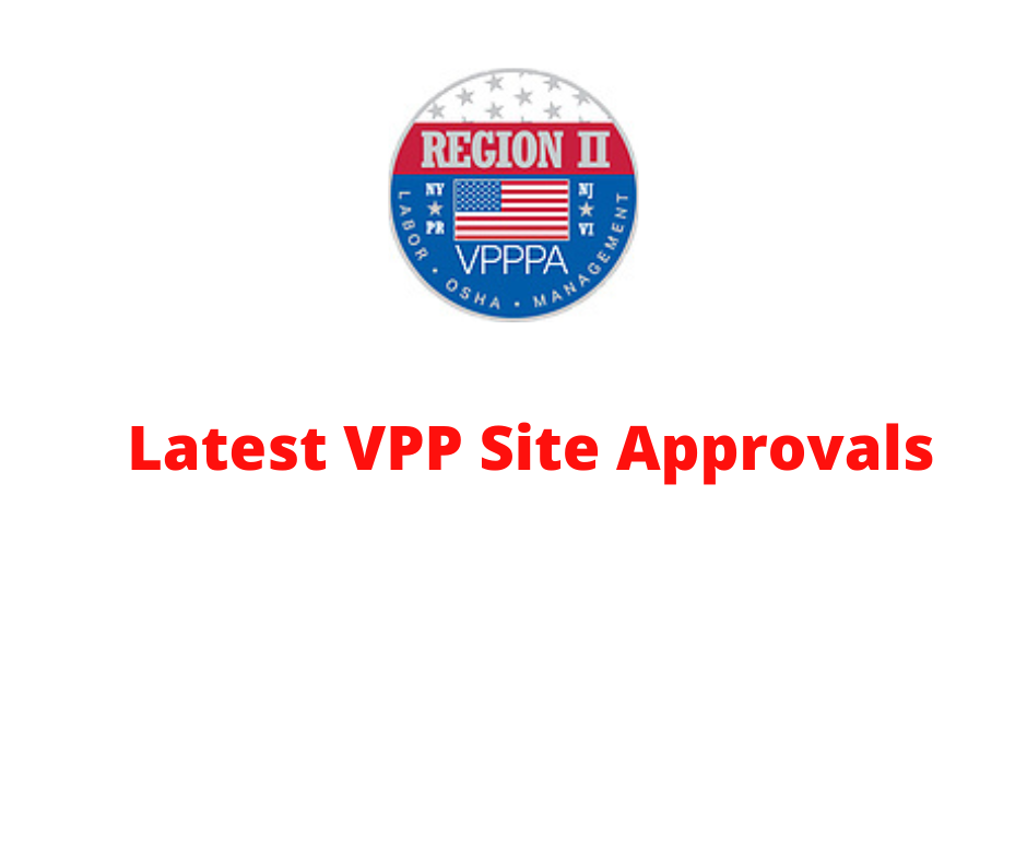 There are several recent VPP Site Approvals in Region 2!