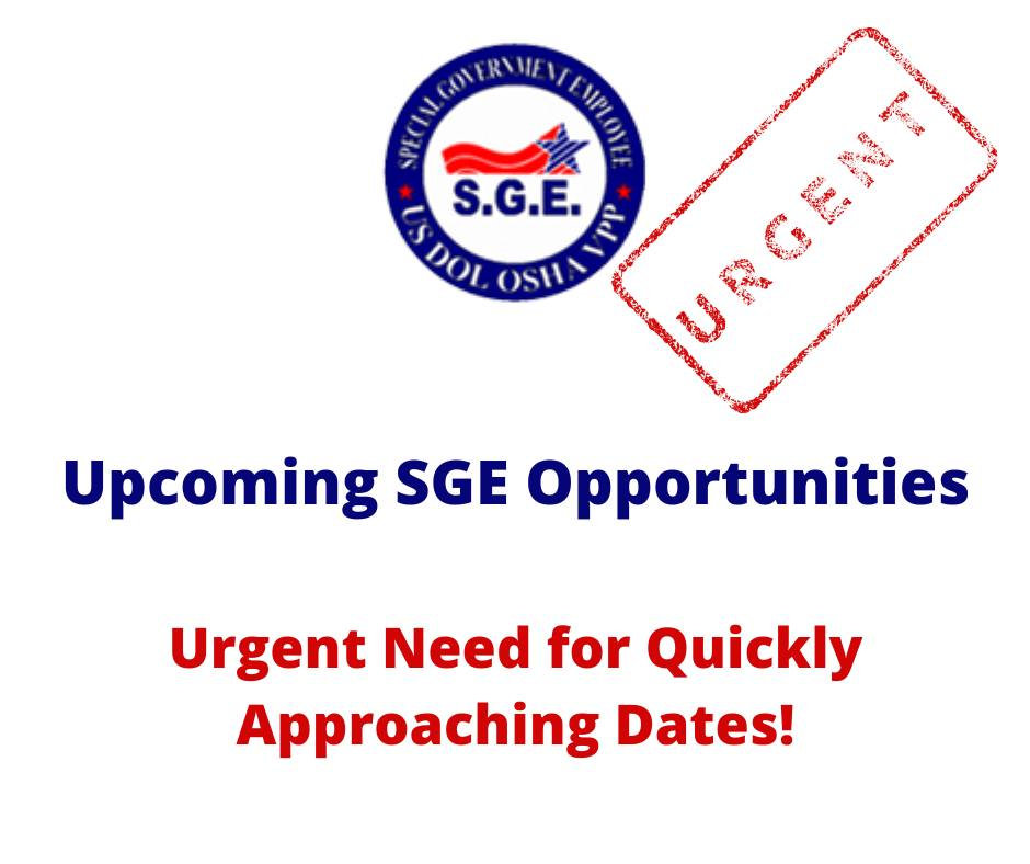 SGE Opportunities