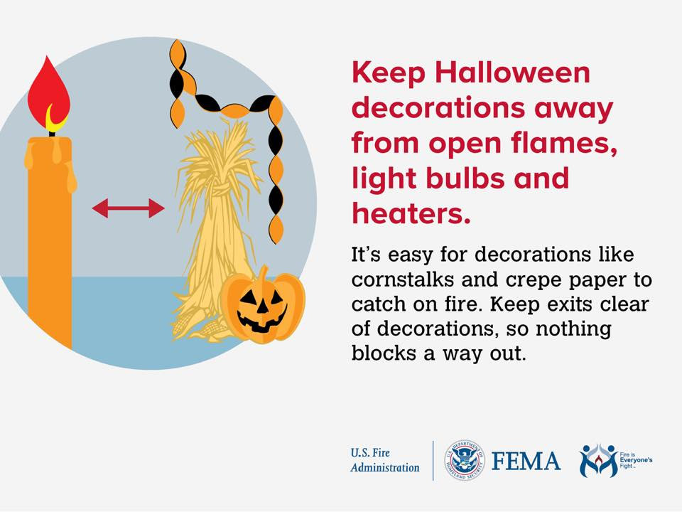 Halloween Decor Fire Safety