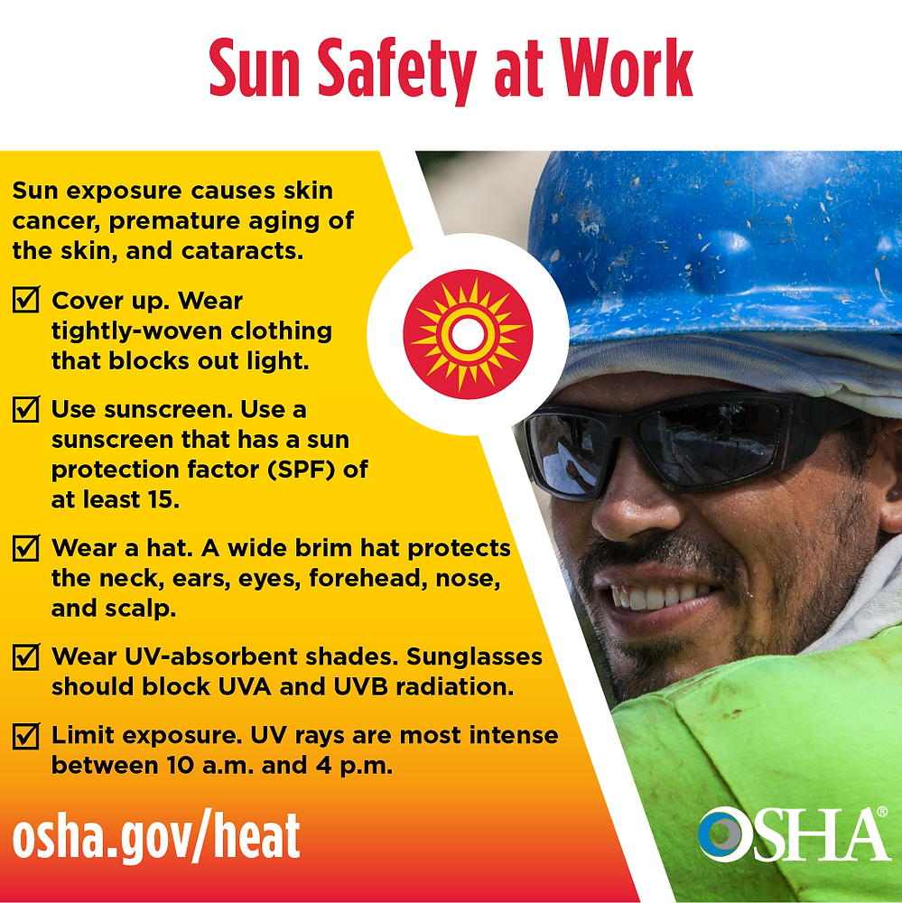 Sun Safety at Work