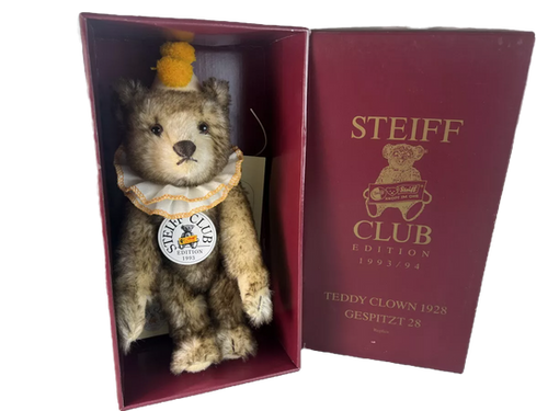 Steiff Teddy Clown 1993 Club Edition 1928 Replica 420023 | Teddys
