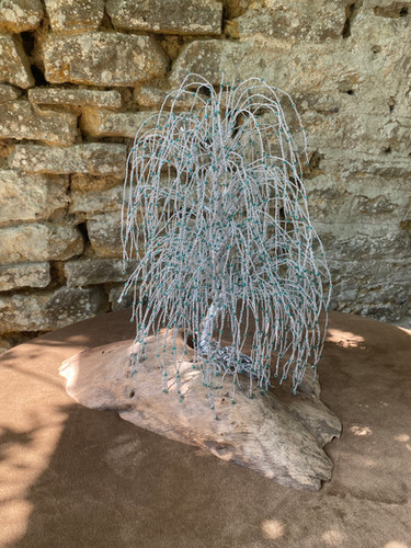Wire Willow Tree sculpture | Cutler Aesthetics