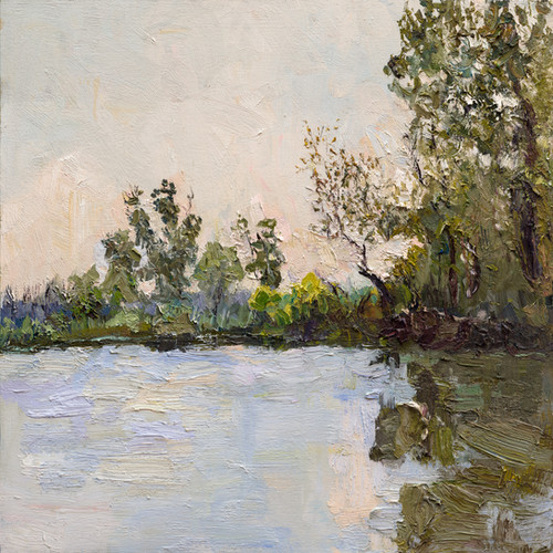On the River, Mid August (2021) | James Brandess