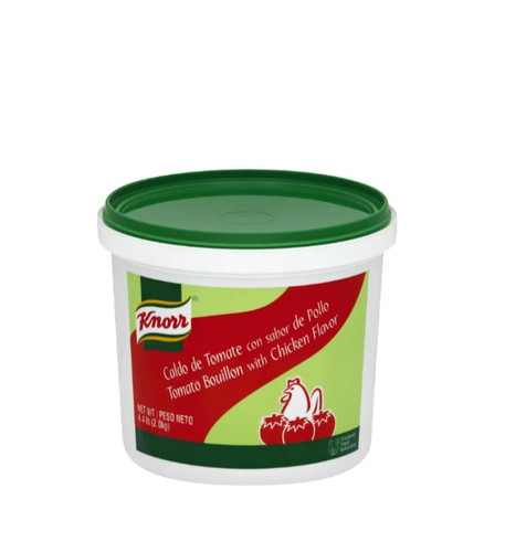 Knorr - Tomato Bouillon with Chicken Flavor / Caldo de Tomate con Savor ...