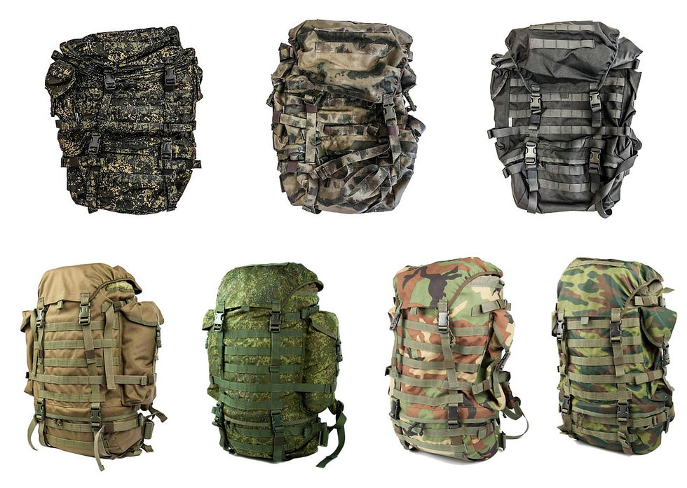 Tactical Backpack 50L MOLLE Techinkom Russian Army Original | RusskaStore