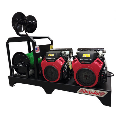 BossJet Skid Mounted Sewer Jetters - CH1000 Kohler - 4000psi / 18.0gpm ...