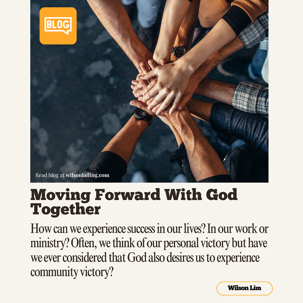 Moving Forward With God Together
