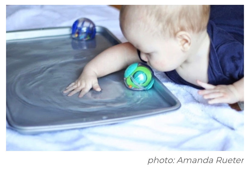 Water Sensory Play for Babies