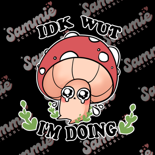 Cry Mushroom | SammieScribbles