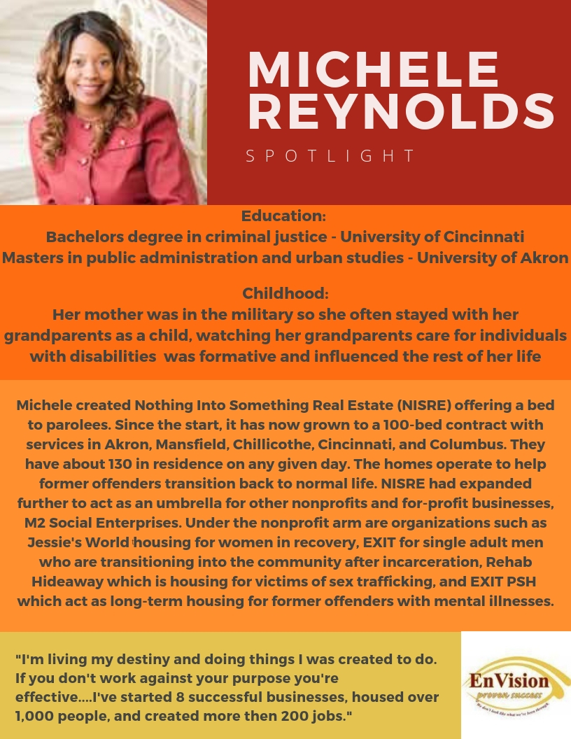 Michele Reynolds Spotlight | EnVision Proven Success | Helping to ...