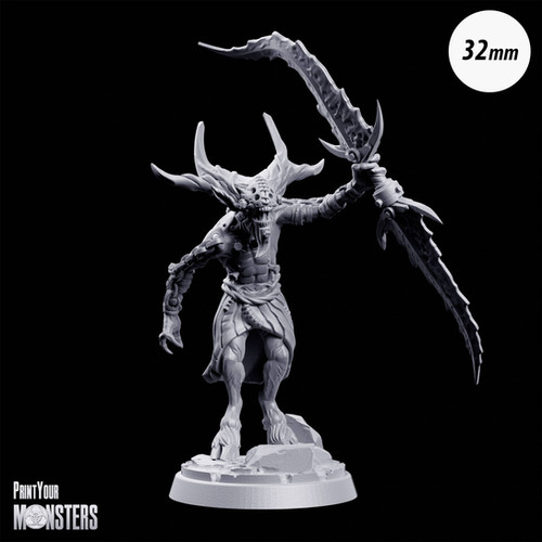 Demon Champion | Bunker Miniatures