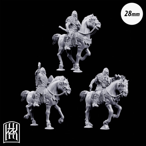 Savage Hillmen Elite Riders | Bunker Miniatures