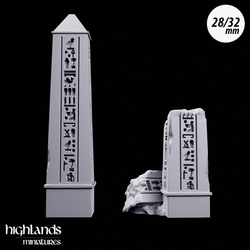 Ancient Obelisk | Bunker Miniatures