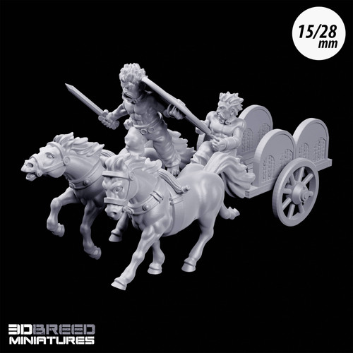 Celtic War Chariot A | Bunker Miniatures