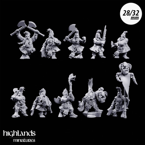 Dwarf Deathseekers | Bunker Miniatures