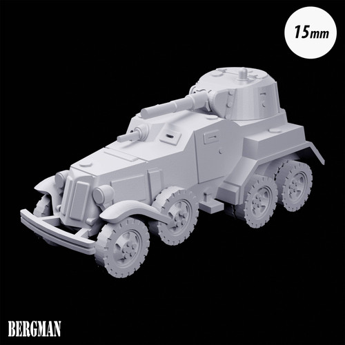 BA-10M Armored Car | Bunker Miniatures