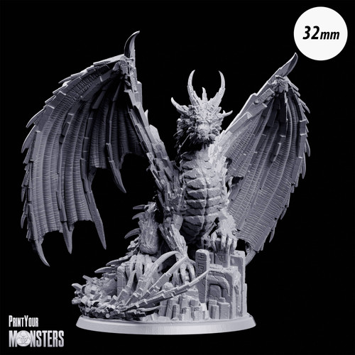 Basalt Dragon | Bunker Miniatures