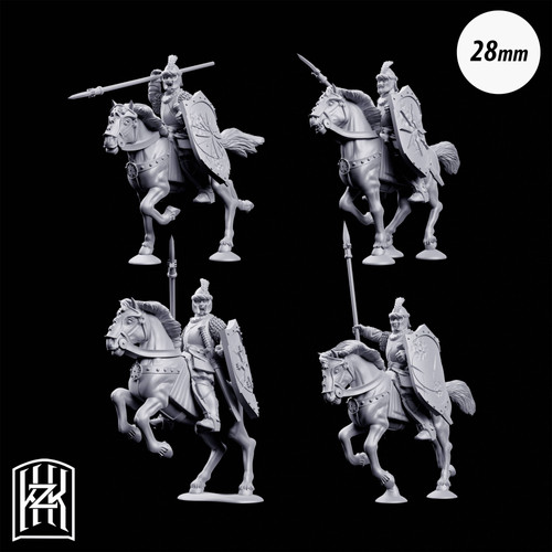 Northern Kingdoms Mounted Knights | Bunker Miniatures