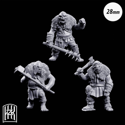 Half Trolls | Bunker Miniatures