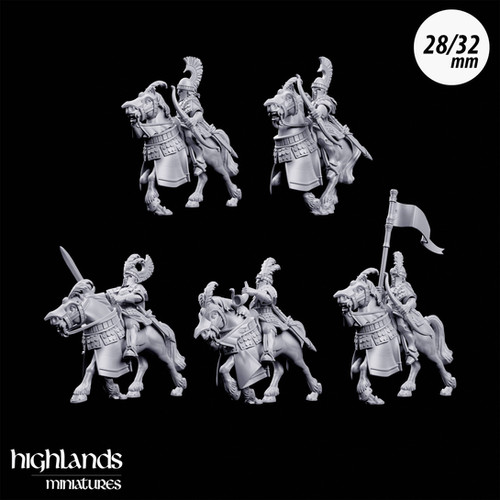 Aegean Elf Sea Hippeis | Bunker Miniatures