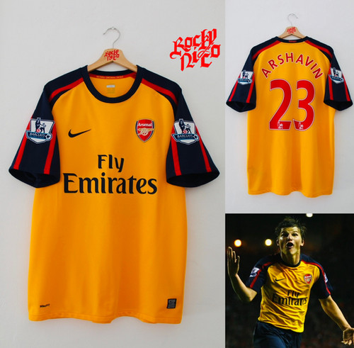 2008-09 ANY NAME Prem or UCL Away Shirt | rockynico