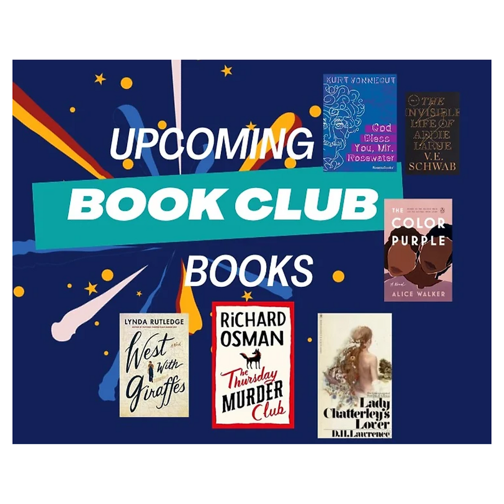 Upcoming Book Club Titles
