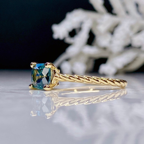 Montana Sapphire Solitaire | Harris