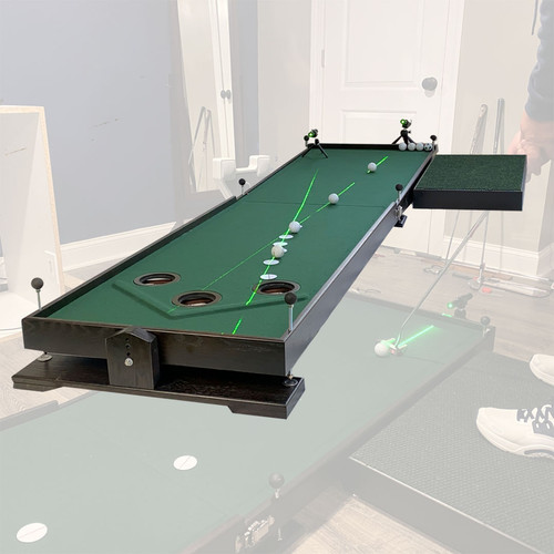 9 ft. Ebony Pro Trainer Ebony Putting Platform | Precision putting ...