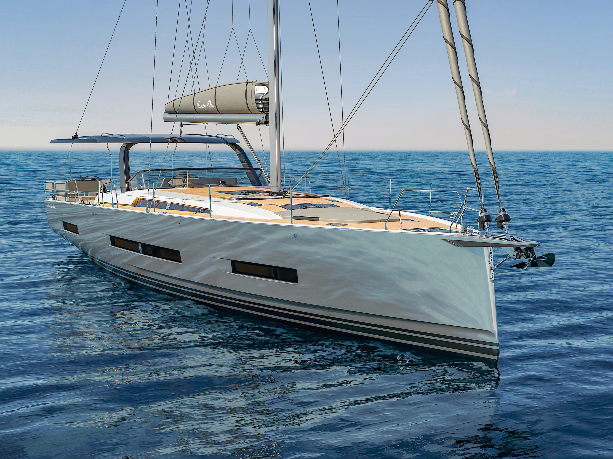 New Hanse 590 – the Largest for Performance and Maximum Comfort