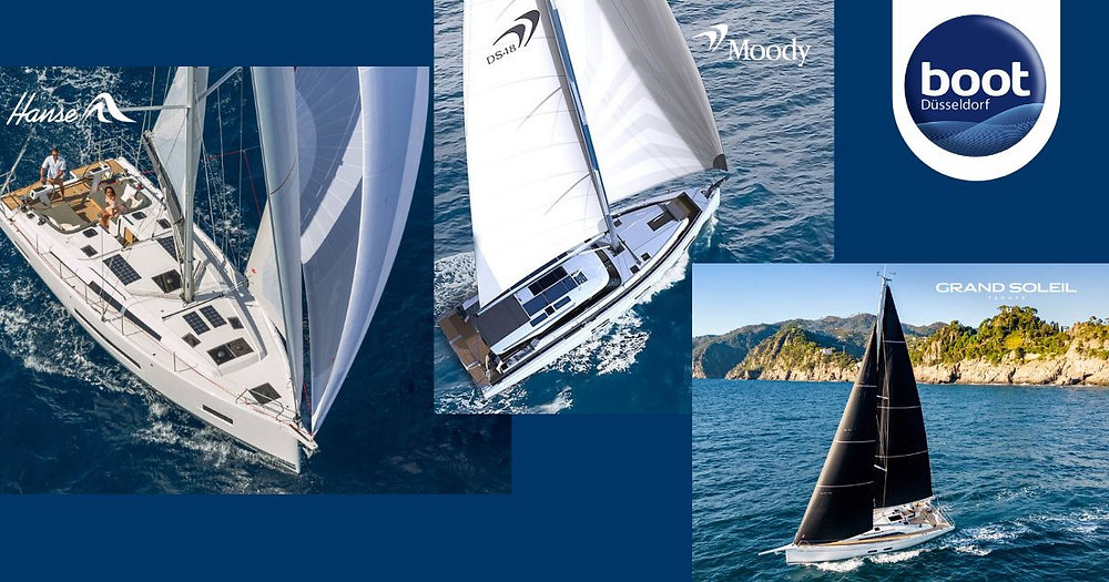 Explore Grand Soleil, Hanse, and Moody Yachts at Düsseldorf Boat Show 2024