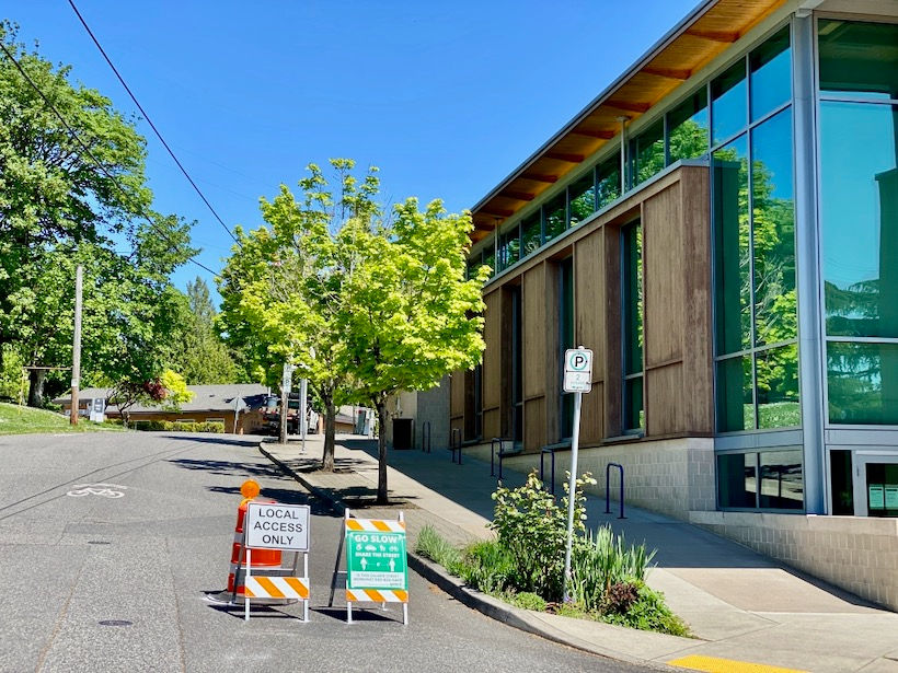 Hillsdale Library to Get New Street Trees