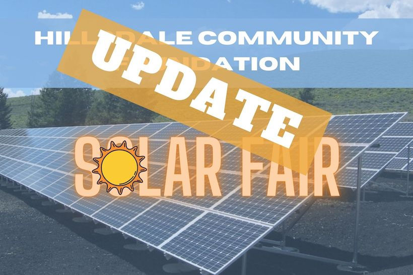Update: Learn About Solar Power Options at Solar Fair