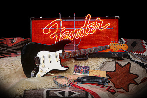 1966 Fender Stratocaster "Black" | Rumble Seat Music