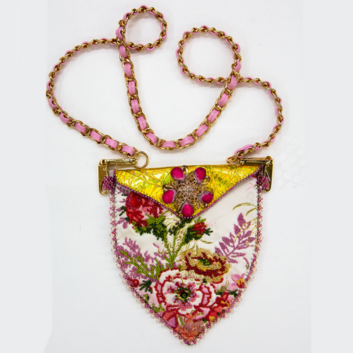 Bloom in Pink Dress Purse | Lee Andersen