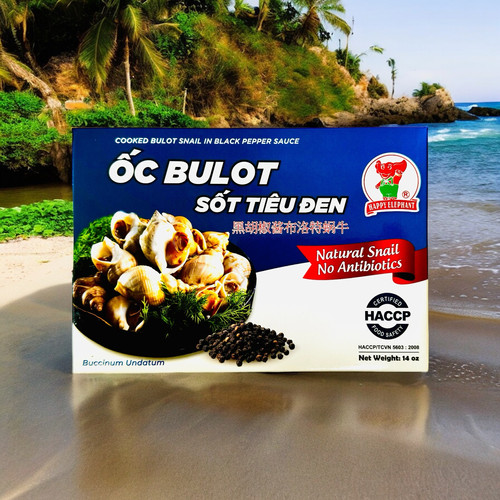 FF 01106 COOKED BULOT SNAIL IN BLACK PEPPER SAUCE ( ỐC BÙ LÓT SỐT TIÊU ...
