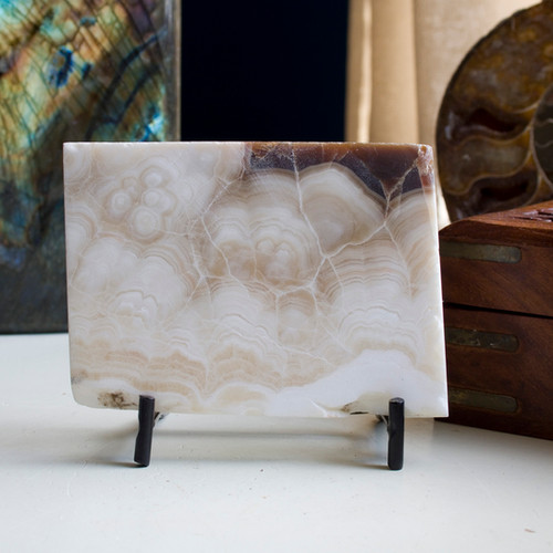 Translucent Honey Agate | Studio Mineralia