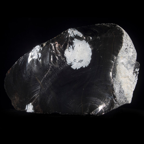 Snowflake Obsidian. Buffalo, Wyoming, USA | Studio Mineralia