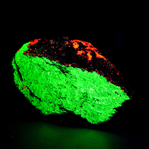 Gemmy Red Willemite with Franklinite & Calcite - SW/UV Reactive ...