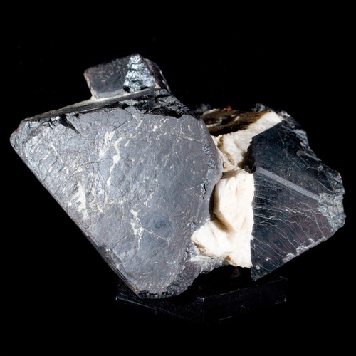 Large, Multi-Crystal Franklinite with Gemmy Red Willemite & Sphalerite ...