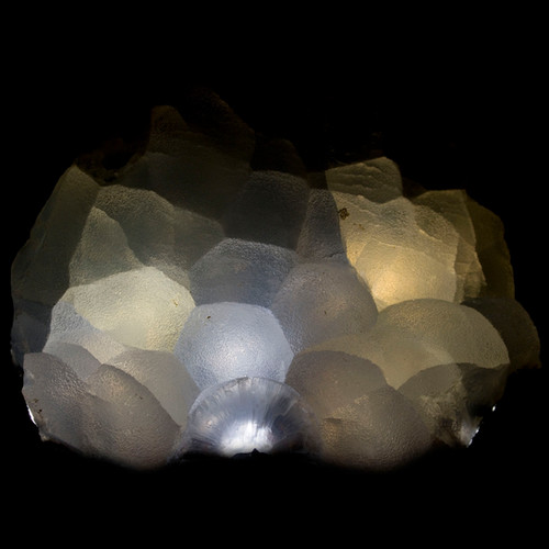 Translucent Botryoidal Chalcedony Plate | Studio Mineralia