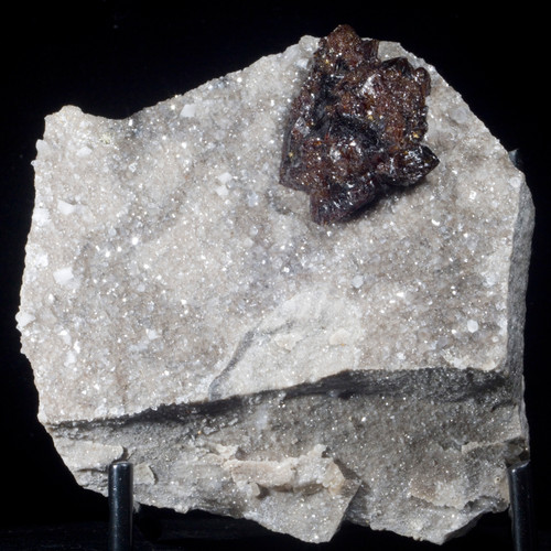 Sphalerite & Dolomite. Elmwood Mine, Carthage, TN, USA | Studio Mineralia