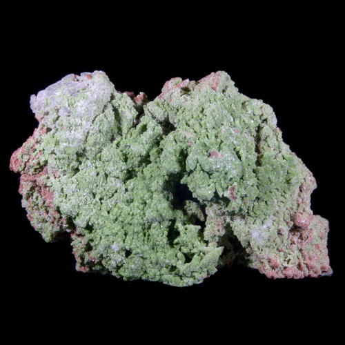 Bayldonite with Tiny Calcite. Tsumeb, Namibia. | Studio Mineralia