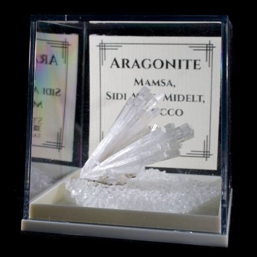 Aragonite - Mamsa, Morocco | Studio Mineralia