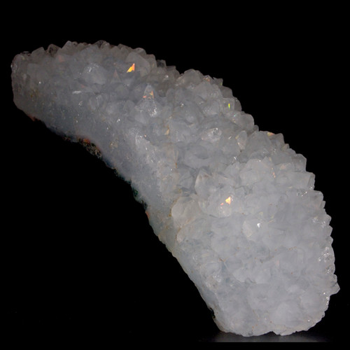 Naturally Iridescent Anandalite Quartz Plate | Studio Mineralia